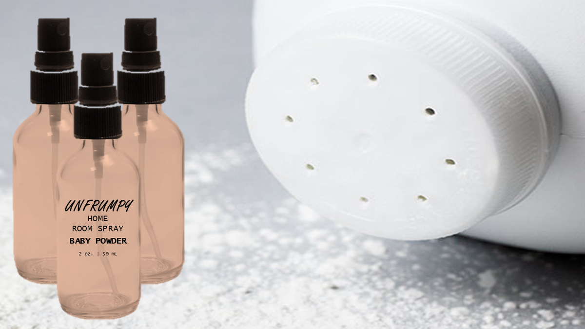 Baby Powder Room Spray – TheUnfrumpyMommyStore